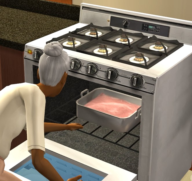 TheNinthWaveSims: The Sims 2 - Strawberry Cream Cake