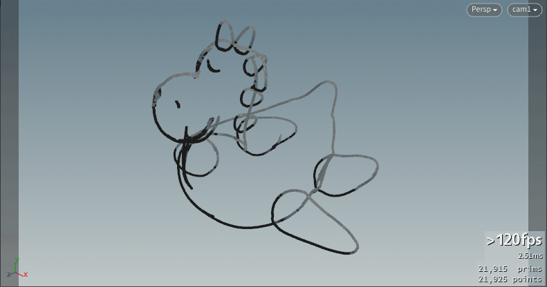 サルにもわかる Houdini: PaintFX-like Outlines in Houdini