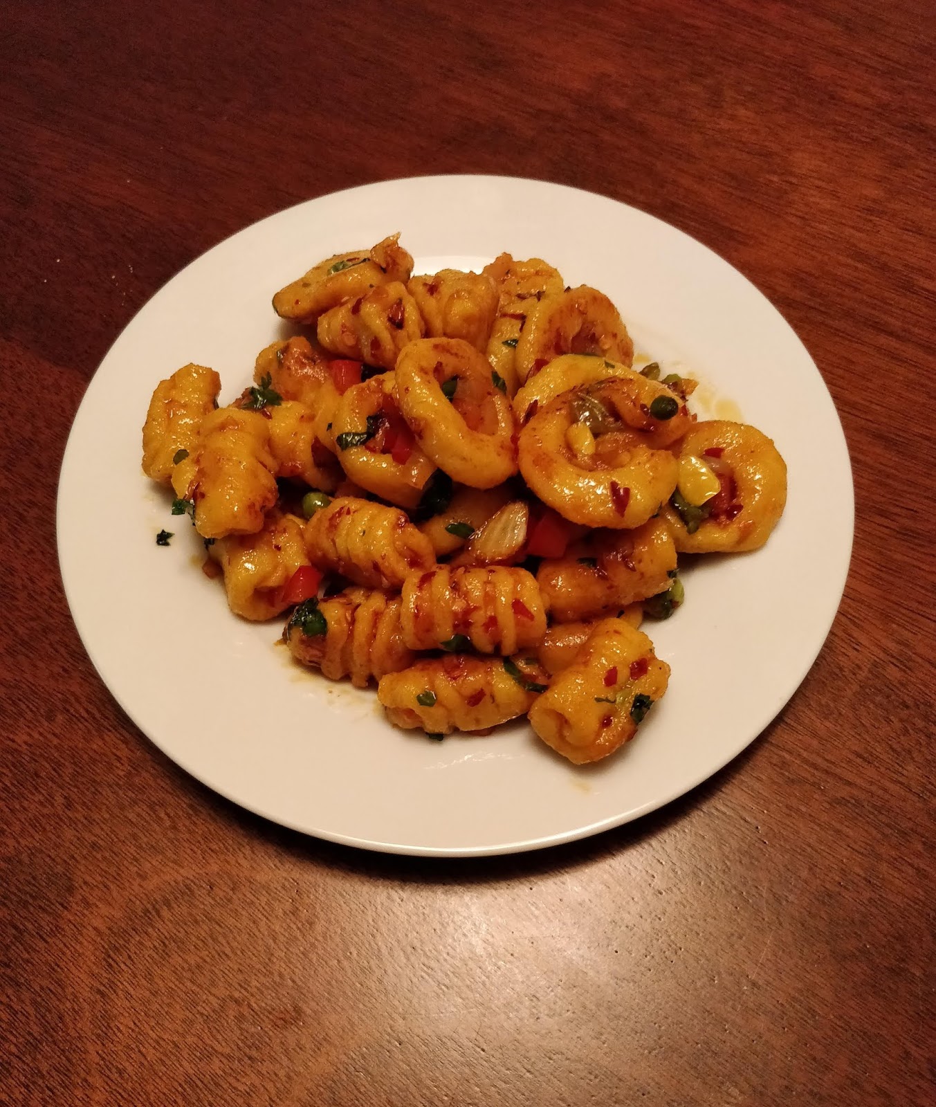 Homemade Rava Pasta