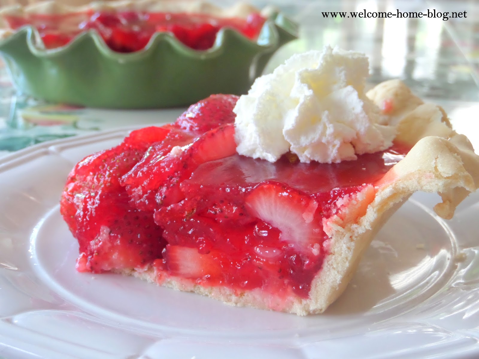 Welcome Home Blog: Strawberry Pie