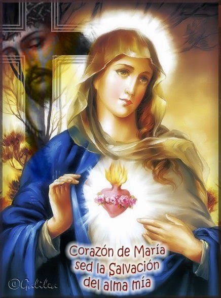 Imágenes religiosas de Galilea: Corazón de María