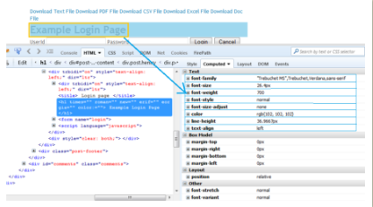 Selenium Webdriver with Java. : Reading Font Properties In Selenium WebDriver Using .getCssValue ...