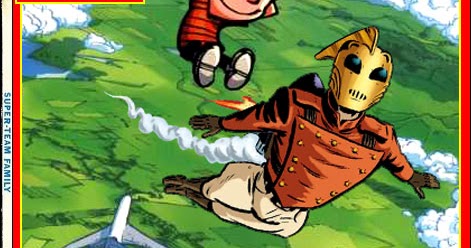 Super-Team Family: The Lost Issues!: Calvin & The Rocketeer (and Space ...