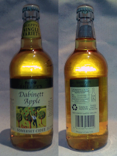 Cider Pages: Sheppy's Dabinett Cider