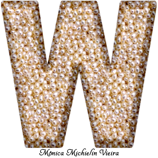 M. Michielin Alphabets: ALFABETO DE PÉROLA PNG, PEARL ALPHABET ...