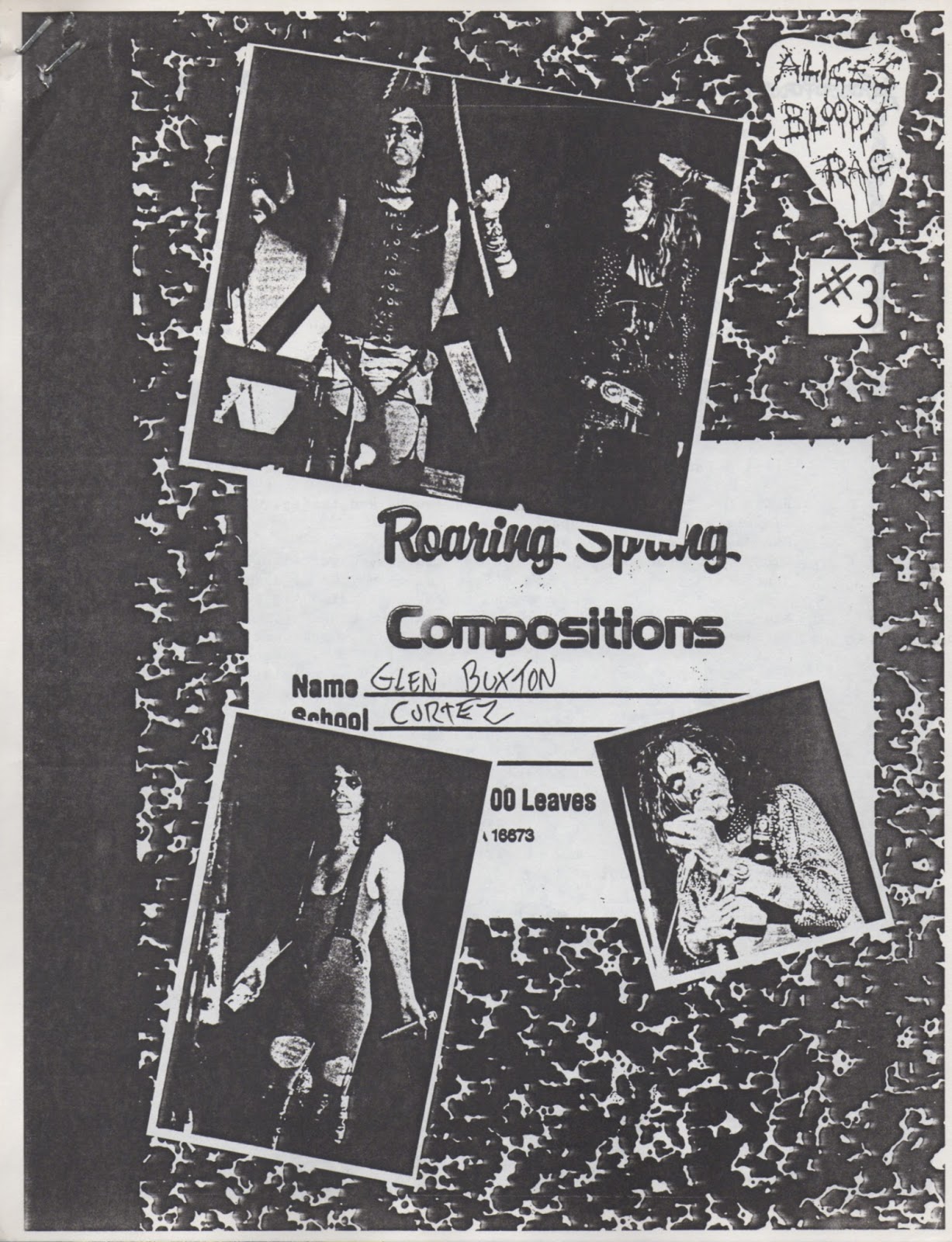 EvenSpot Speaks: 1997, Alice's Bloody Rag, Issue 3