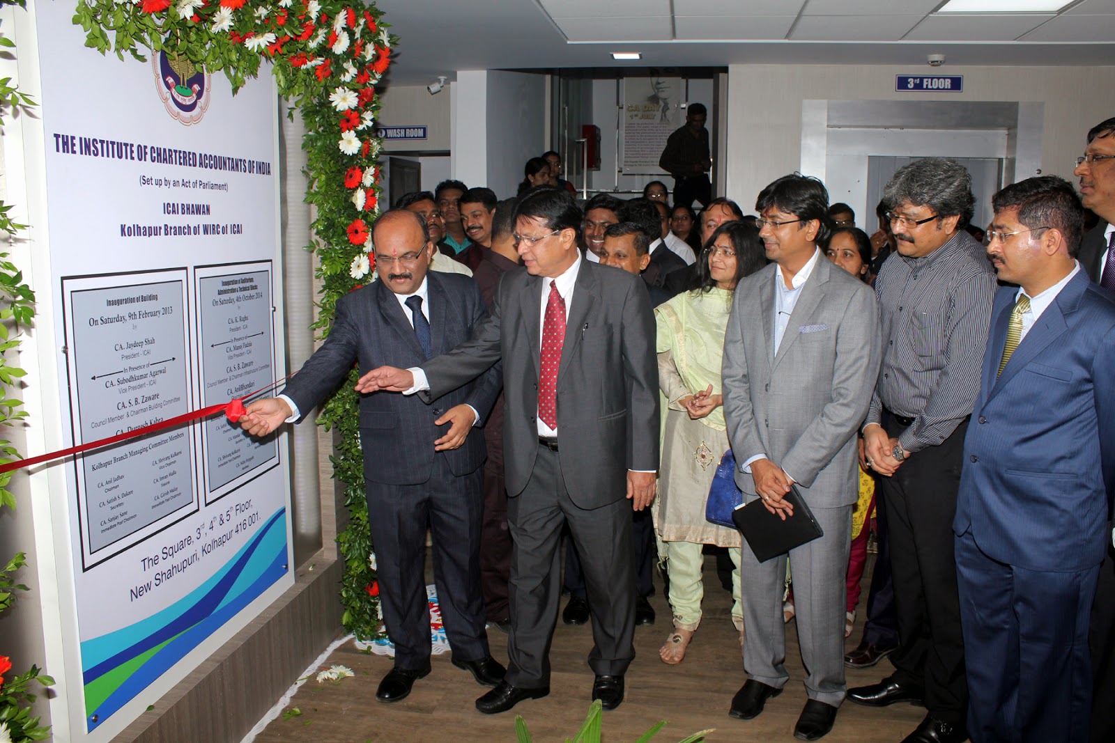 Kolhapur Branch of WIRC of ICAI: ICAI Bhawan Kolhapur 4th October 2014 ...