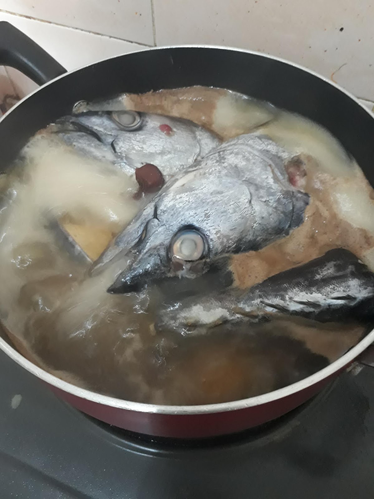 DANA: Resepi gulai kuning ikan aye @tongkol
