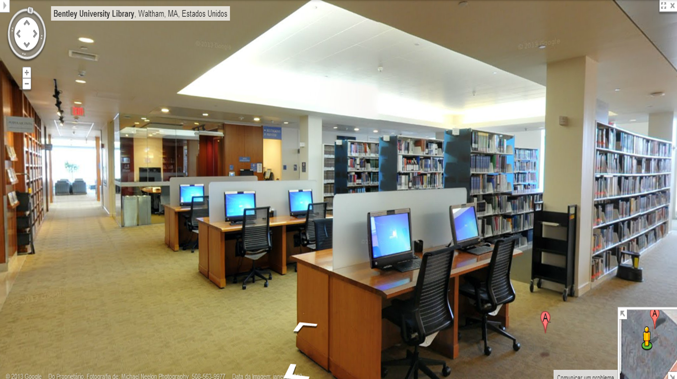 BIBLIODADOS: Visita Virtual à Bibliotecas com o Google Street View