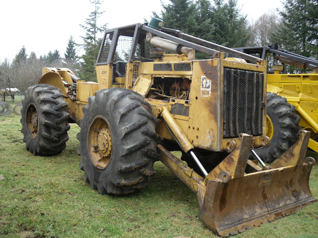 Equipment: Caterpillar 528 Log Skidder