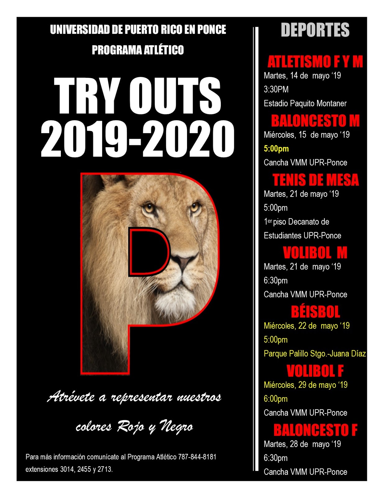 Oficina de Admisiones UPR-Ponce - Reclutamiento y Promoción