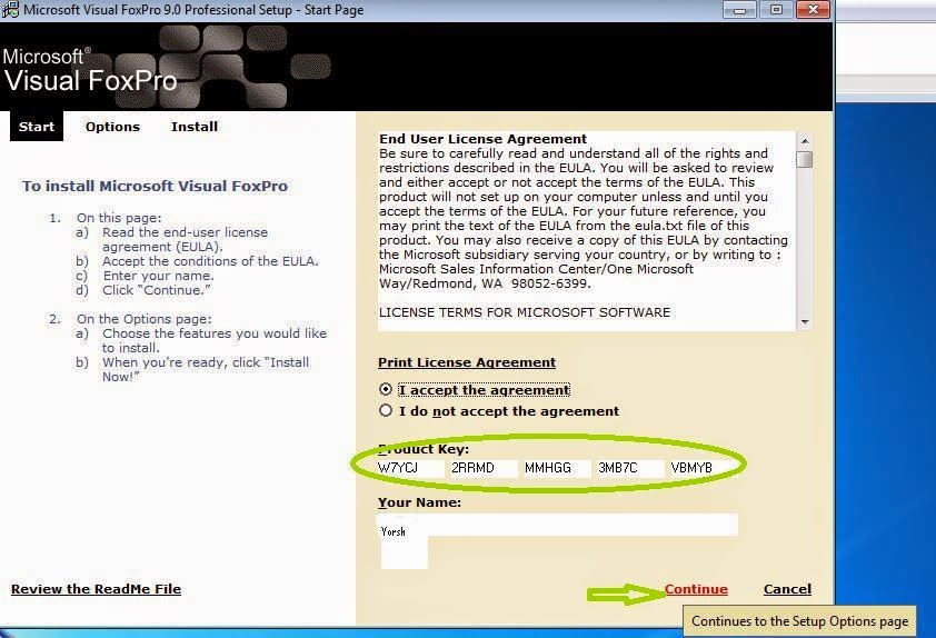 Como Instalar correctamente el Visual Fox Pro 9: Pasos a seguir, para ...