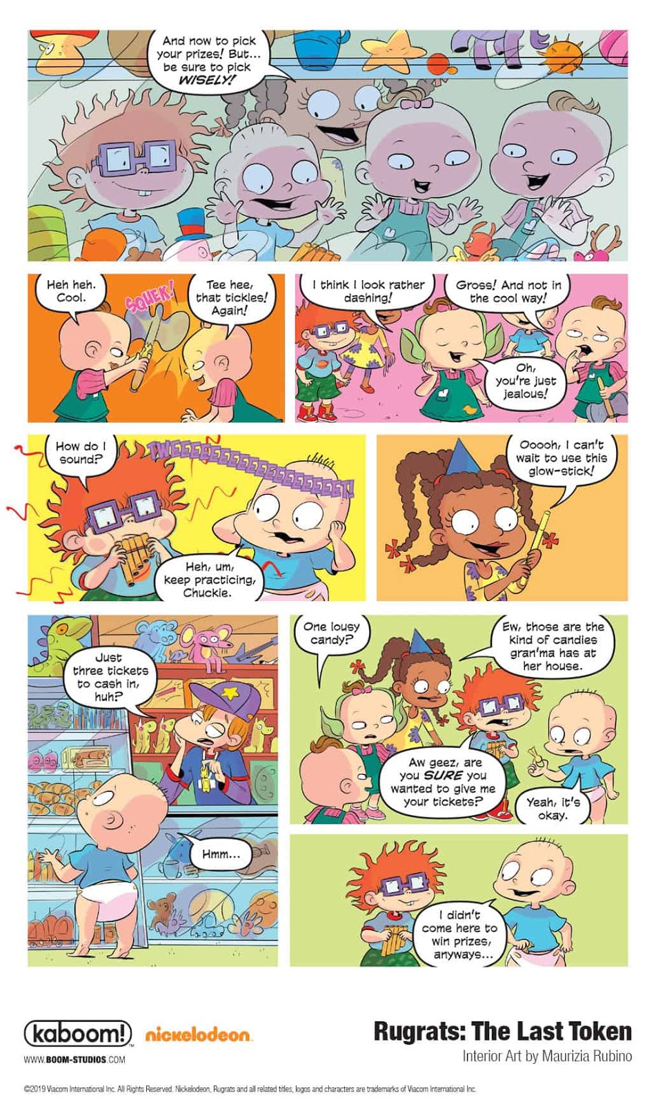 NickALive!: BOOM! Studios Unveils First Look at 'Rugrats: The Last Token'