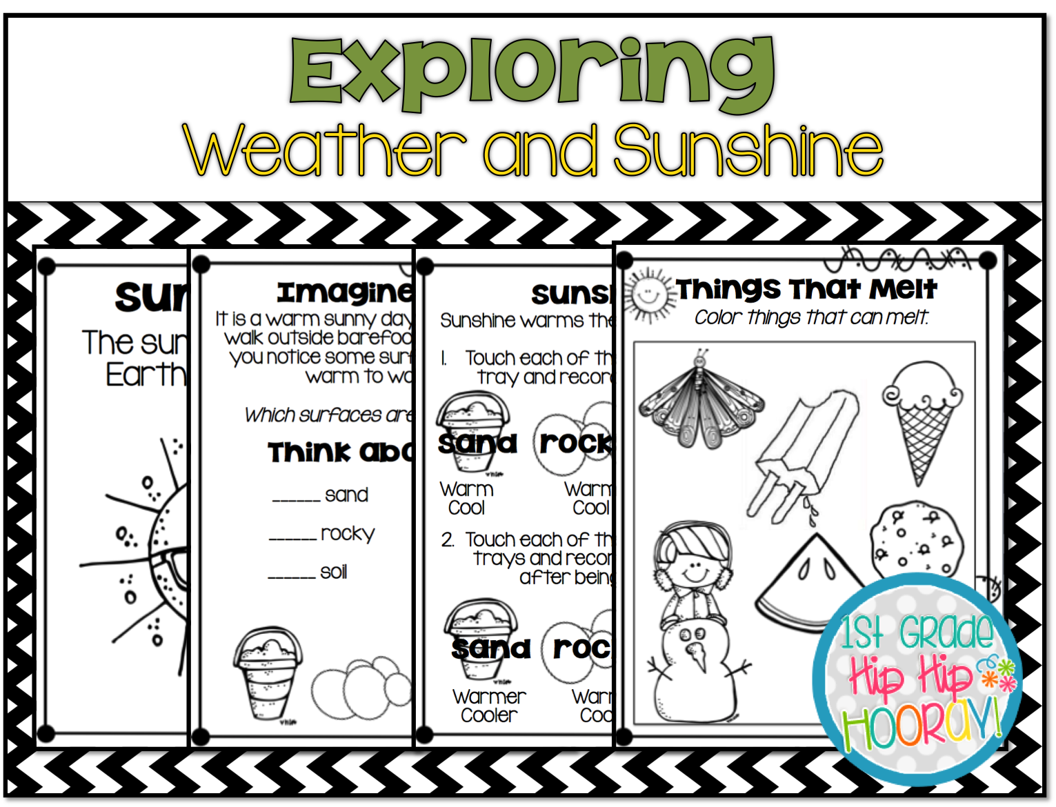 1st Grade Hip Hip Hooray!: Kindergarten NGSS