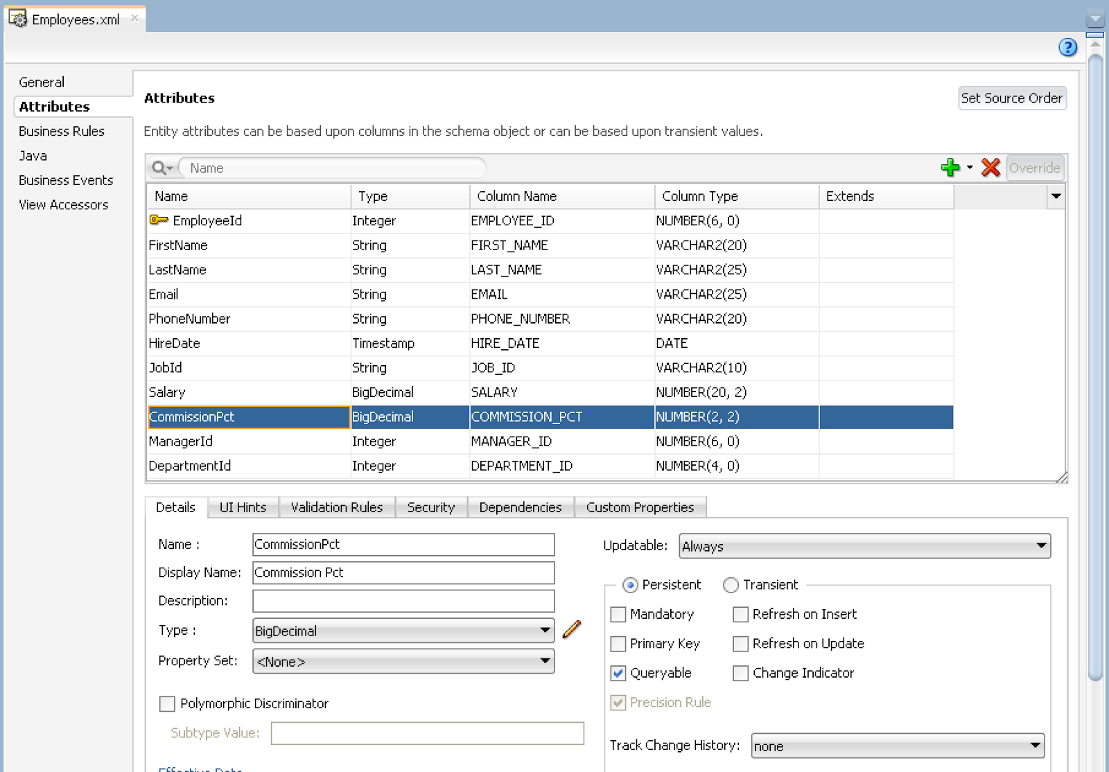 Andrej Baranovskij Blog Controlling Adf Bc Mandatory Attribute Validation Conditionally