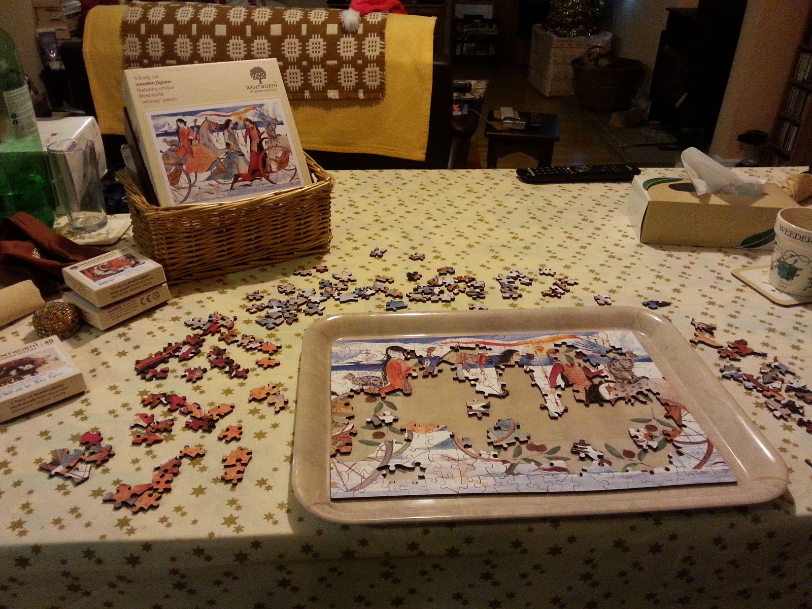 The Compost Bin: Boxing Day jigsaw puzzle fun