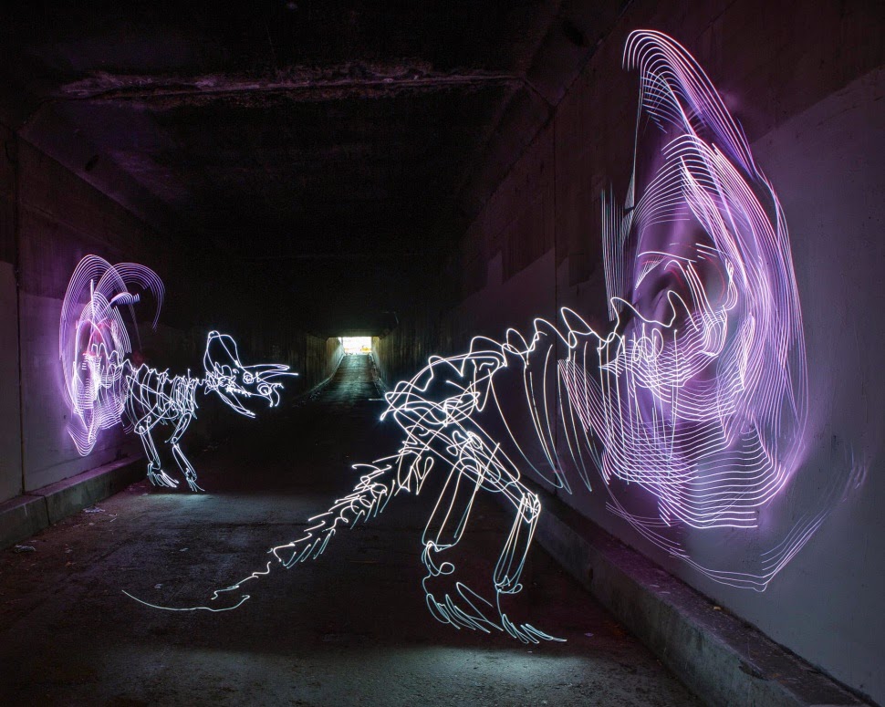 World Of Technology: The Amazing Light Painting Photography of Darren ...