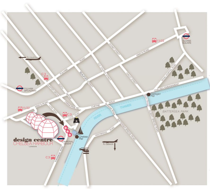 Voussoir: Design Centre Chelsea Harbour