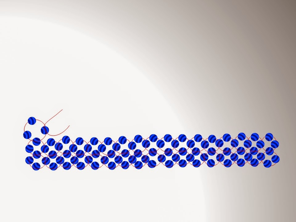 Beadination: Two Needles Right Angle Weave tutorial (Bead matting)