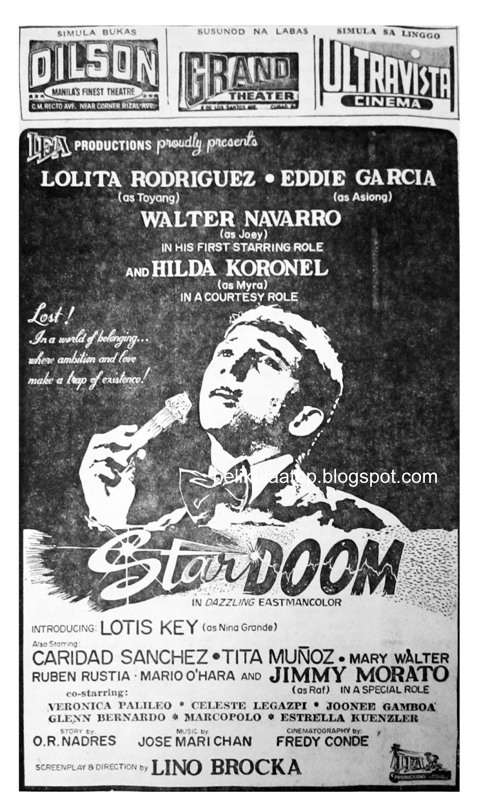 PELIKULA, ATBP.: LEA PRODUCTIONS FILMOGRAPHY (1970-1975)