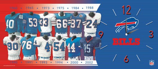 The Buffalo Bills and their colorful uniform history – a video ...