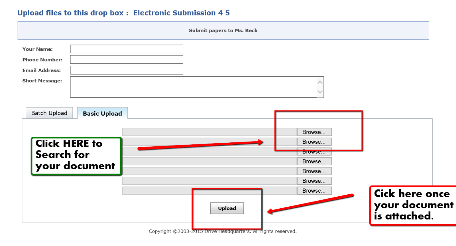 Electronic Submission: What is it and How Do I Do it? | The Learning Cafe