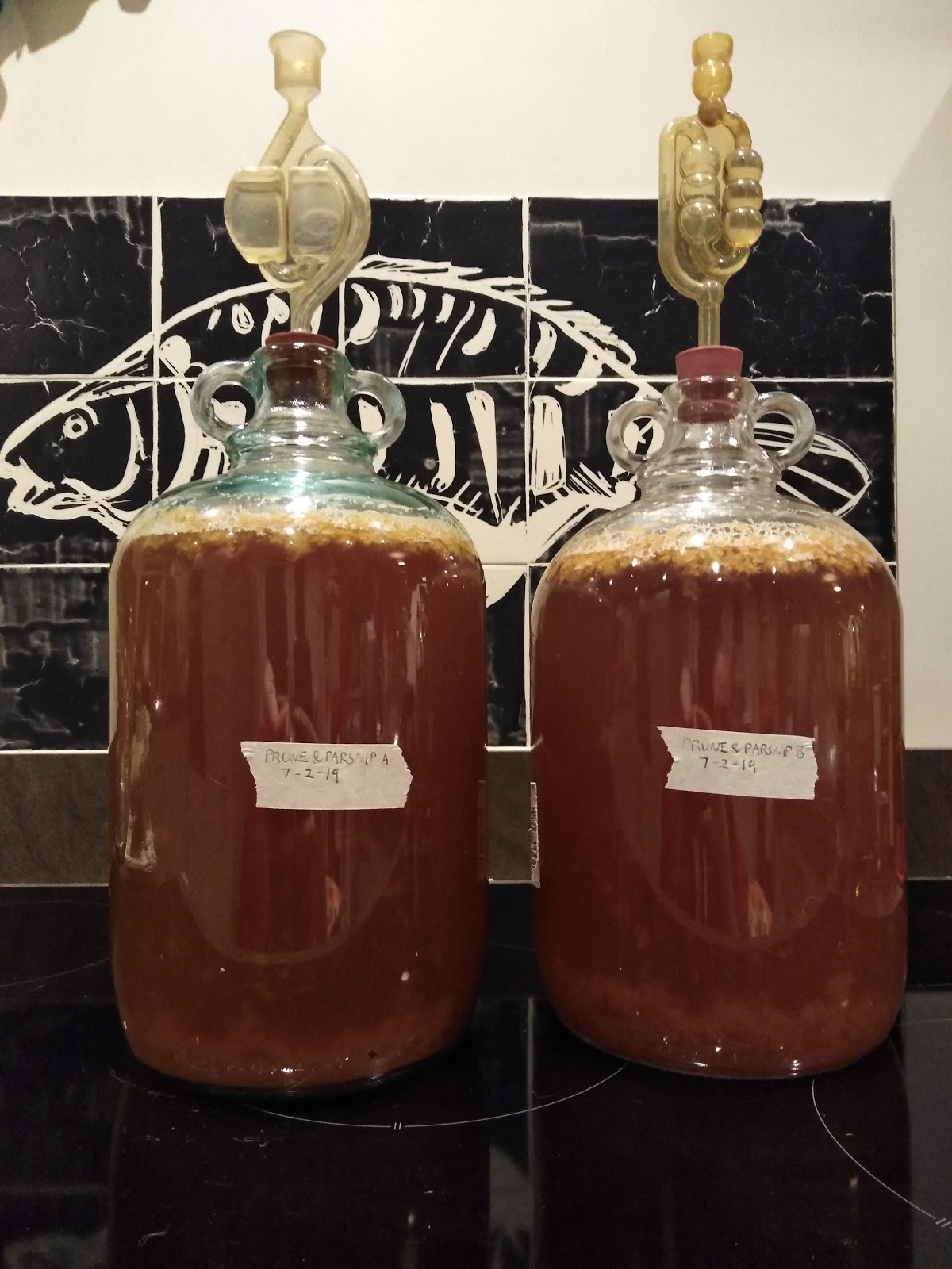 Ben's Adventures in Wine Making: Prune & Parsnip Wine 2019 - The Making ...