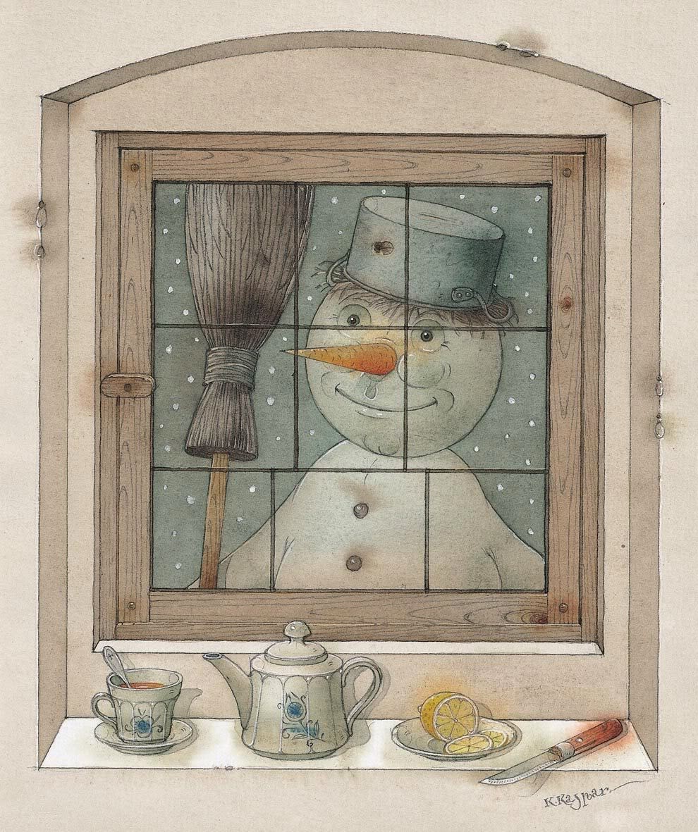 Pinzellades al món: Il·lustracions de ninots de neu / Ilustraciones de ...