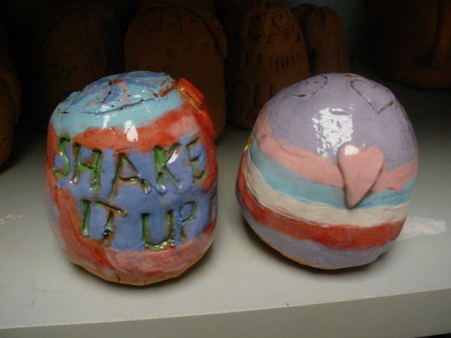 Mrs. Knight's Smartest Artists: Clay rattles