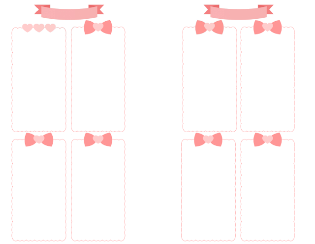 Dodo Charms: Bow weekly layout