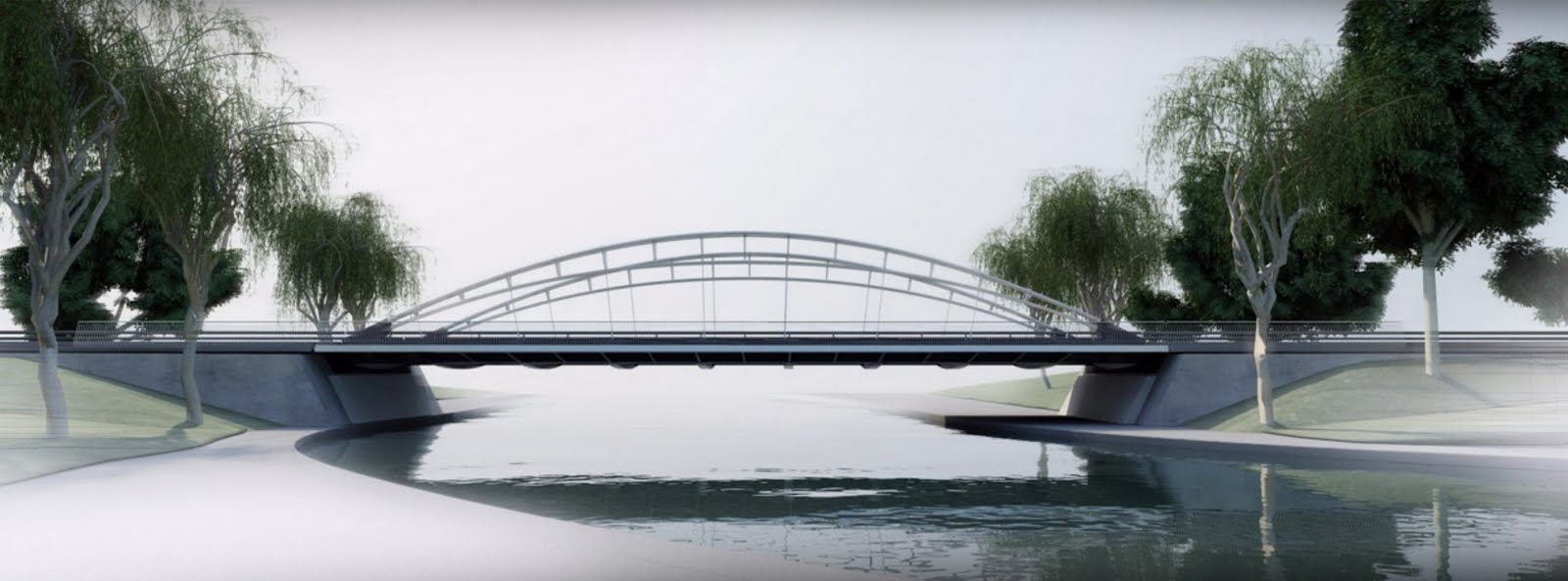 The Happy Pontist: Taunton's Third Way bridge installed