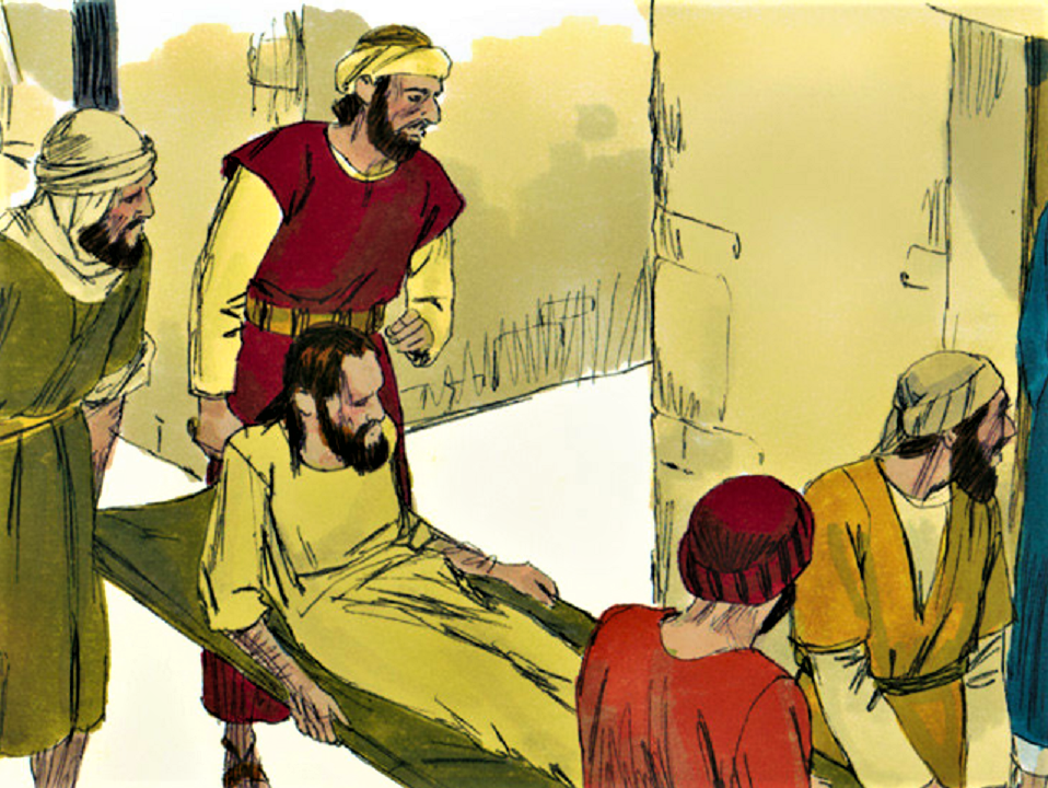 Friends Brought a Friend to Jesus