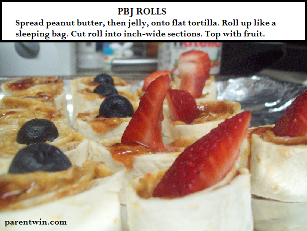 parentwin: Recipe Monday - Easy Kid Snack Rolls