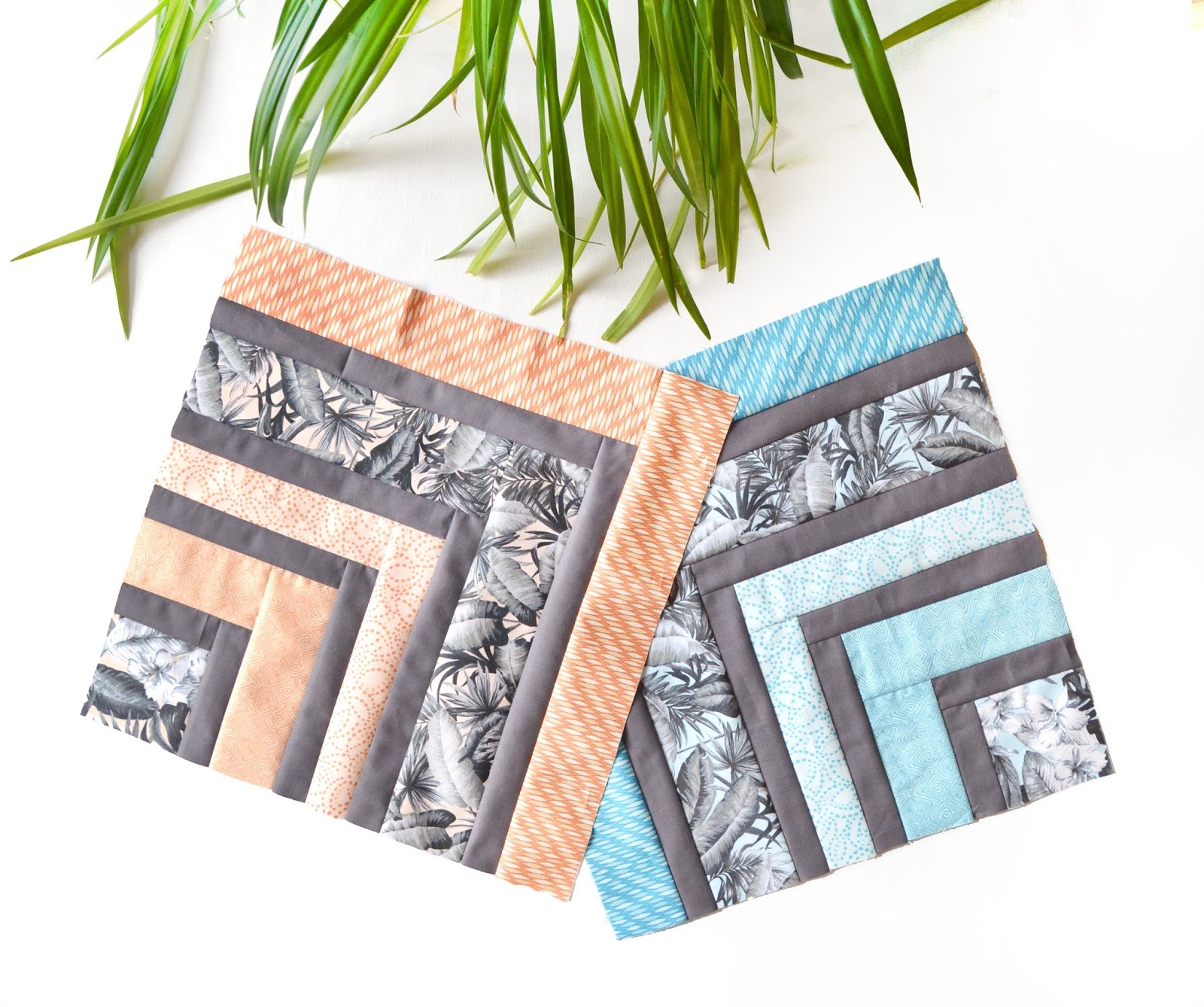 Inspired by Fabric: FREE Quilt Pattern: Tropical Blues