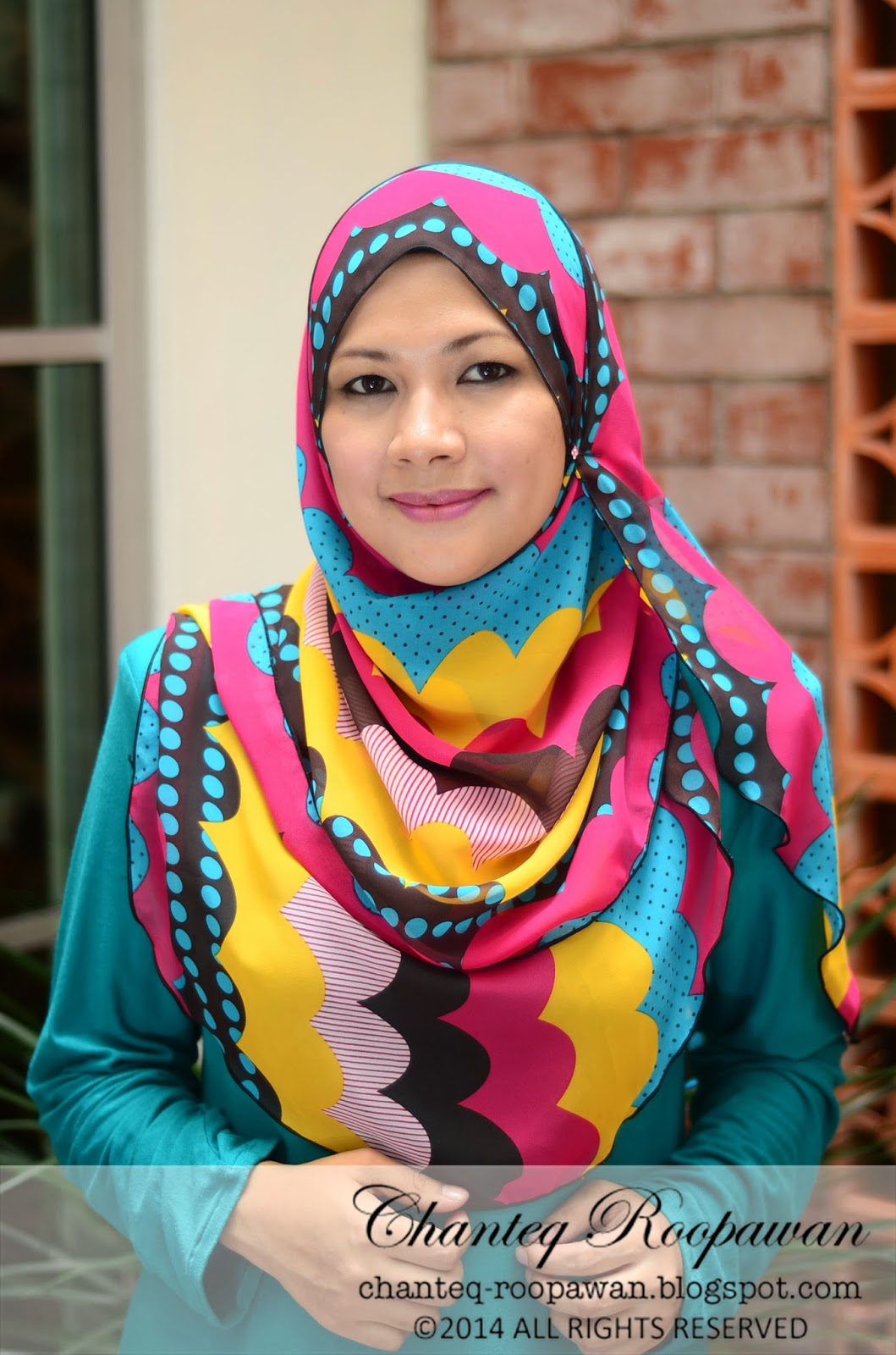 Chanteq Roopawan: Selendang Panjang Chiffon Bercorak (Long Chiffon ...