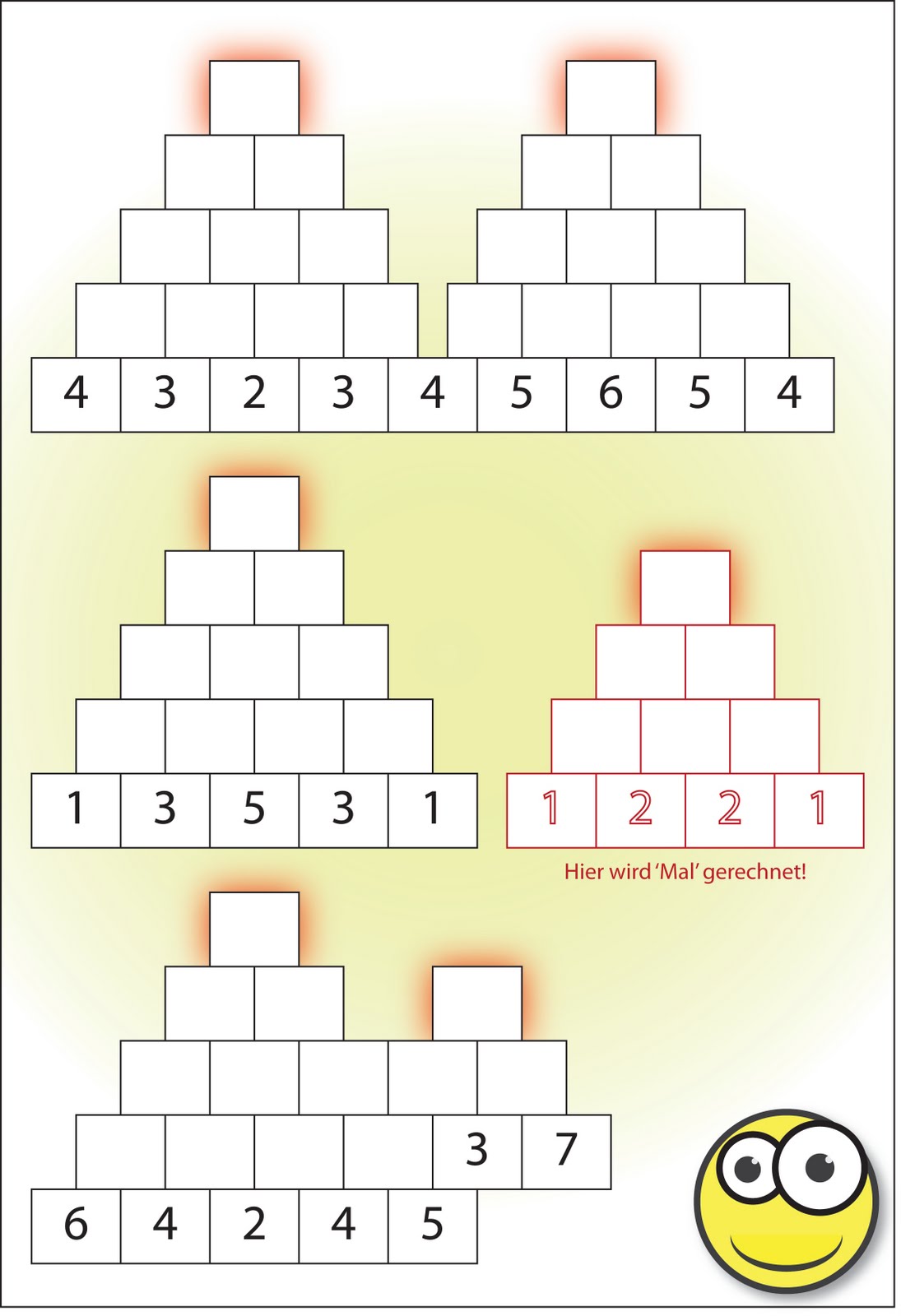 Übungsblätter: Rechenpyramiden 02