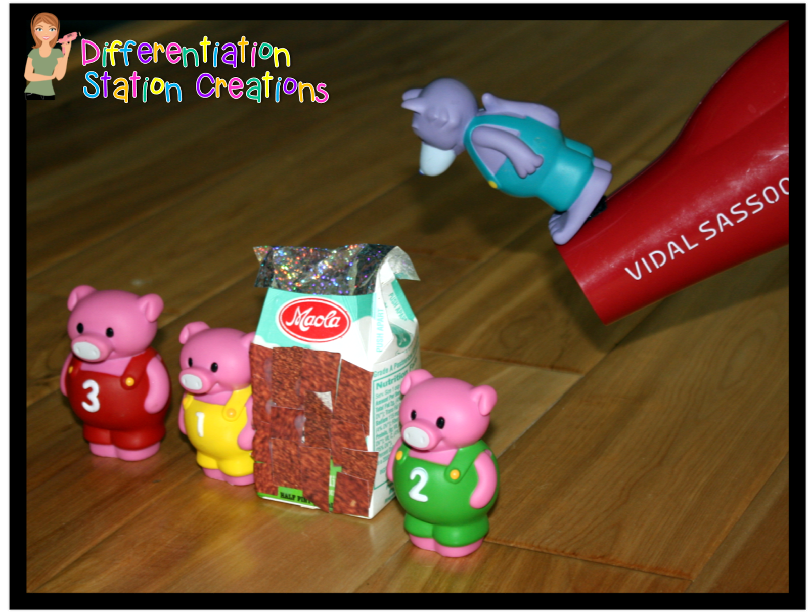 Differentiation Station Creations: The Three Little Pigs Come To Life!