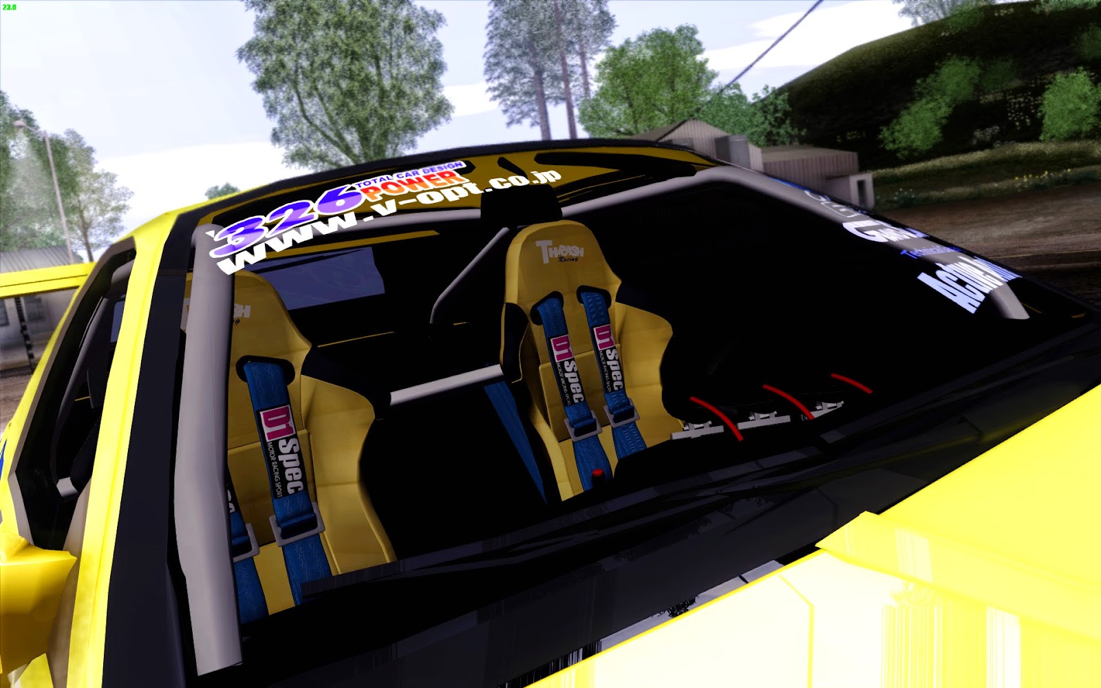 MrVorbis07 GTA Mods: Mazda RX7 FC3S 1990 - Mitsuru Haruguchi D1GP