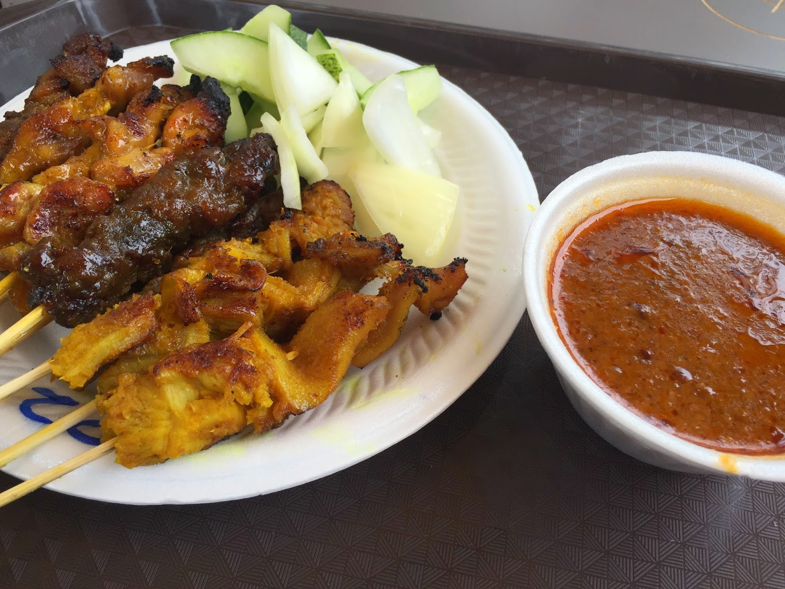 food+road trip: Haron Satay @ East Coast Lagoon Food Village, Singapore.