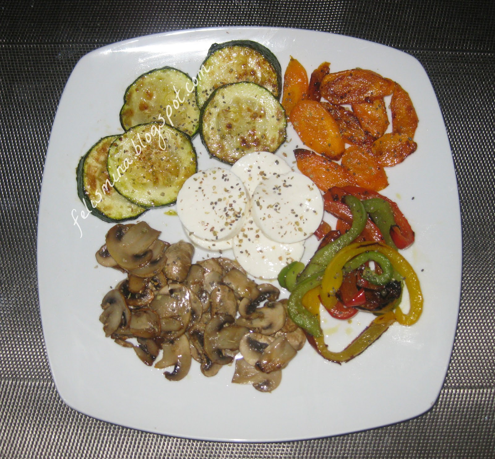 Coisas doces: Legumes Grelhados