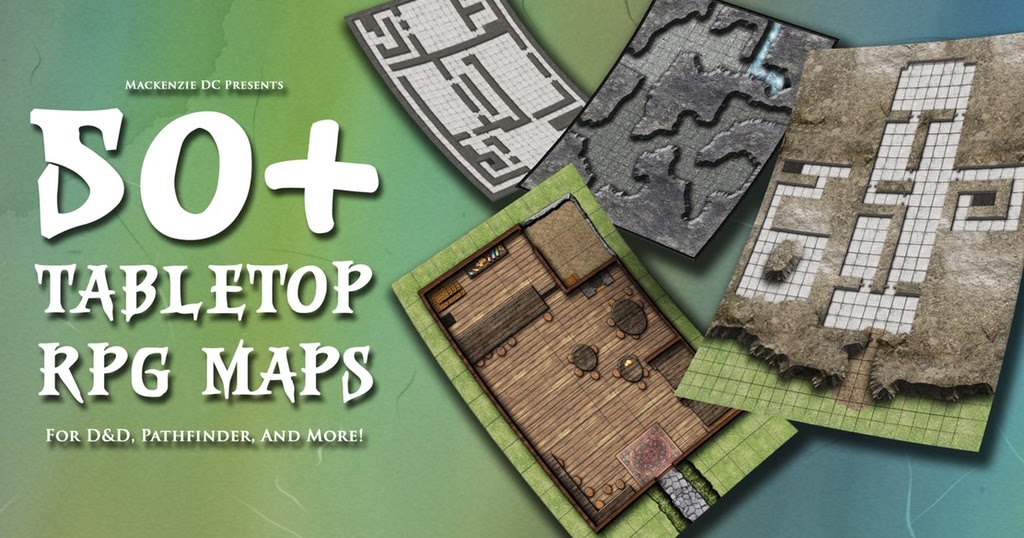 Tabletop Fix: Tabletop Gaming Maps - New RPG Maps Kickstarter