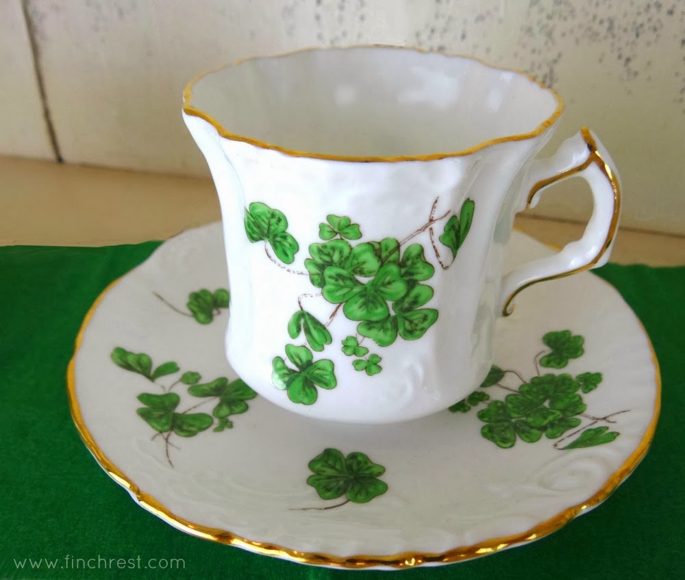 The Nest at Finch Rest: A Shamrock Tea Table