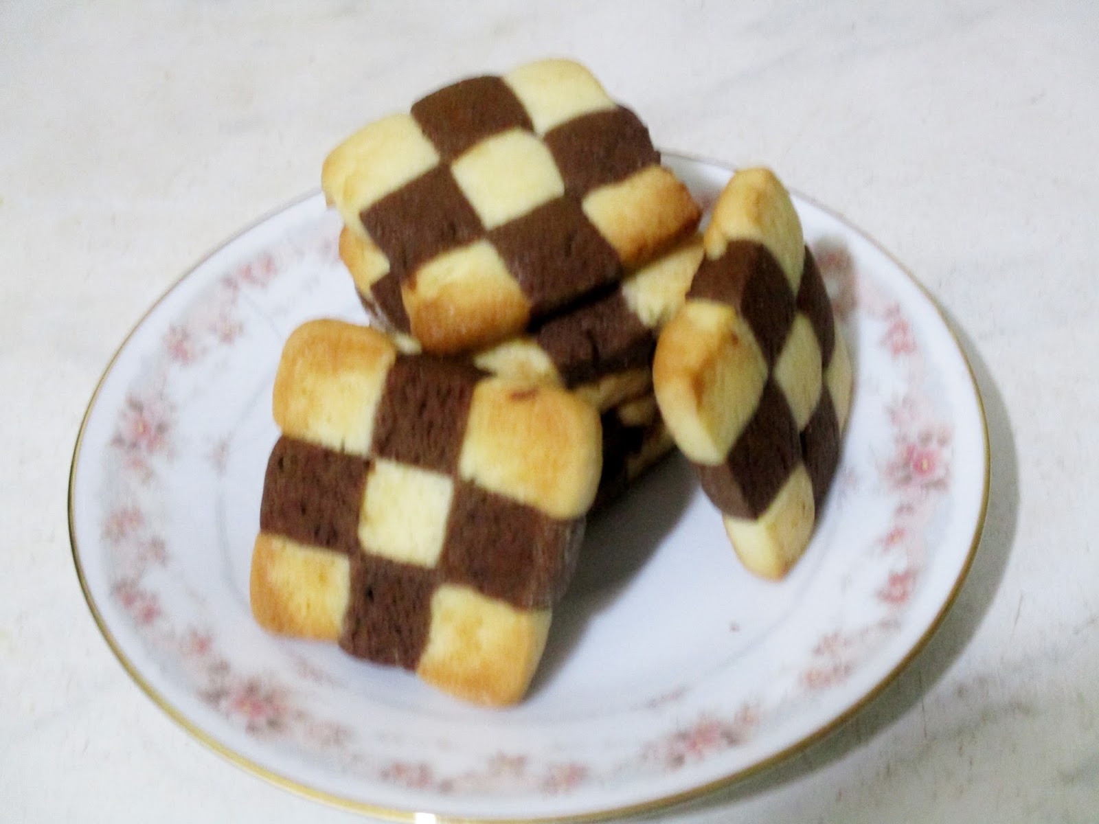 STELLA'S RECIPES: Homemade Checkerboard Cookies