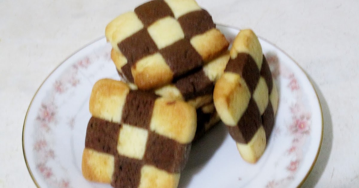 STELLA'S RECIPES: Homemade Checkerboard Cookies