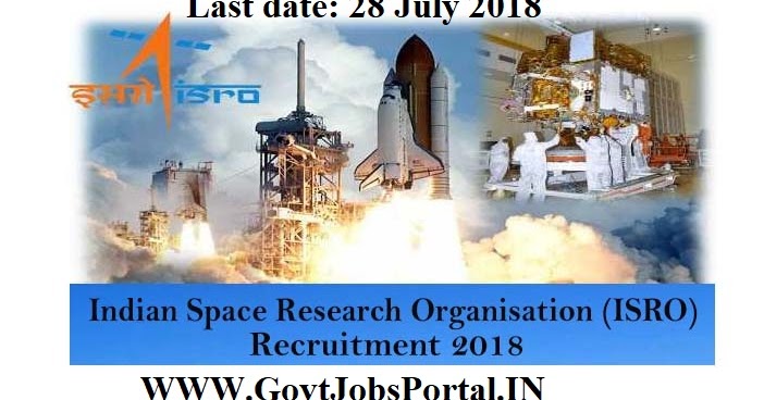 ISRO Recruitment for 435 Various Posts 2018 ( Government Jobs in India)
