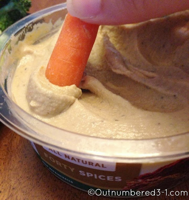 Forty Spices Hummus from Tribe Hummus Review - Outnumbered 3 to 1