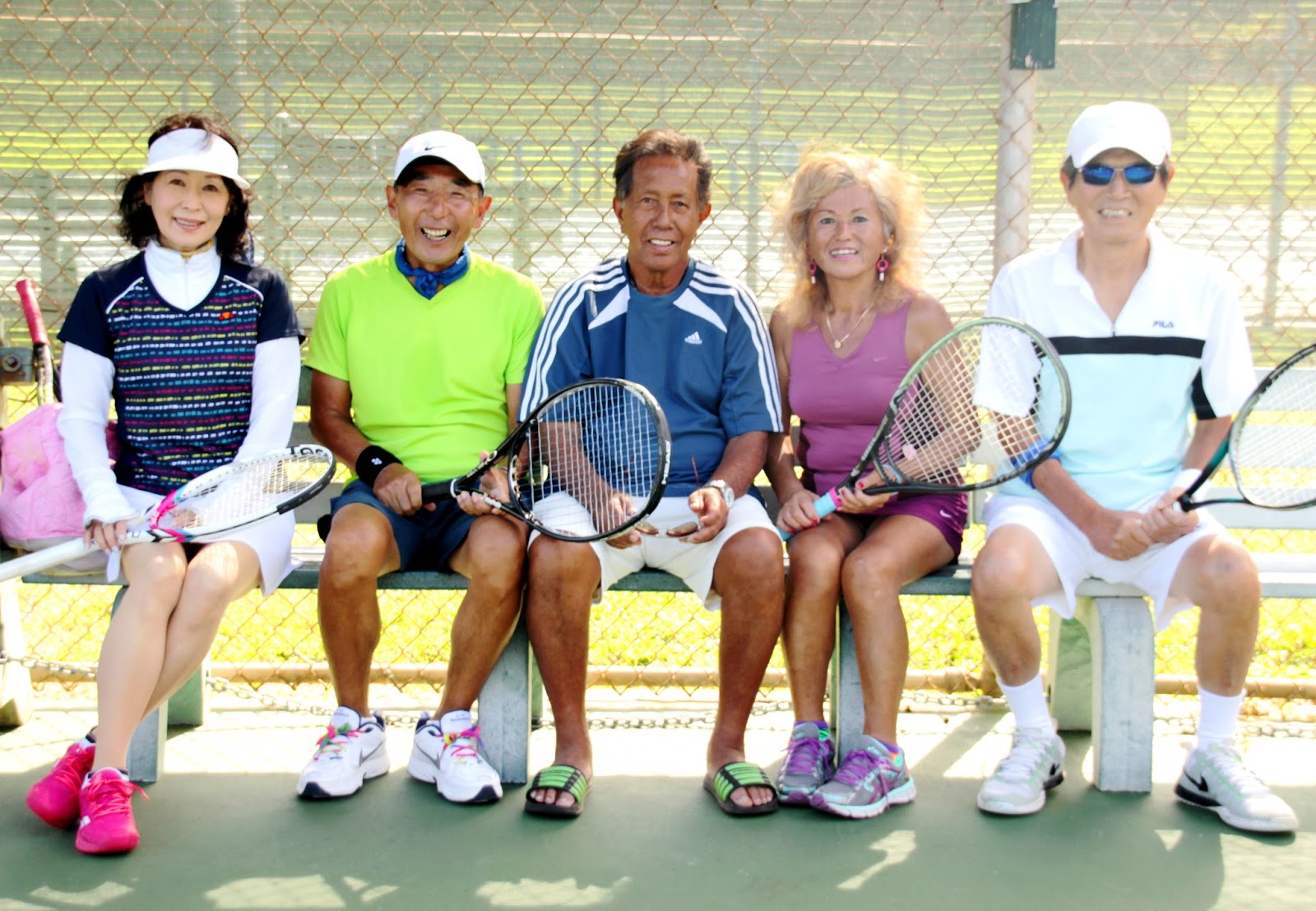 Tennis Friends in the World and HI. Successful Aging and Gerontology ...