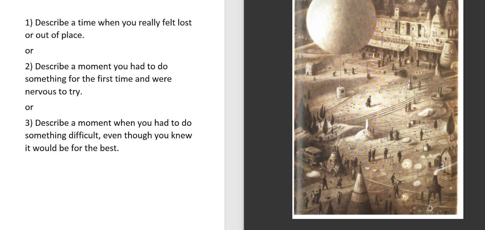 Middle Years Learning Lounge: The Arrival - Chapters 2-7