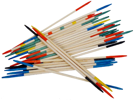 CHRISTINE LAIDLAW: Pick-up-sticks super-sized!