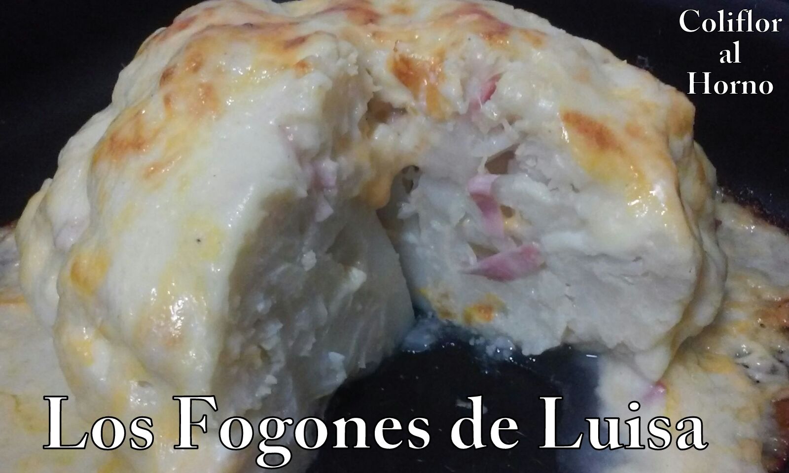 Los Fogones de Luisa: COLIFLOR RELLENA AL HORNO